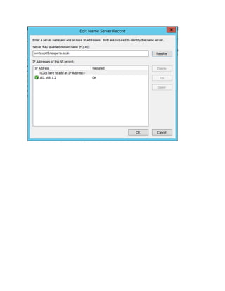 Step by step guide to switch ip address of 2 domain controllers | PDF | Computer Networking ...