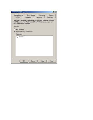 Step by step guide to switch ip address of 2 domain controllers | PDF | Computer Networking ...