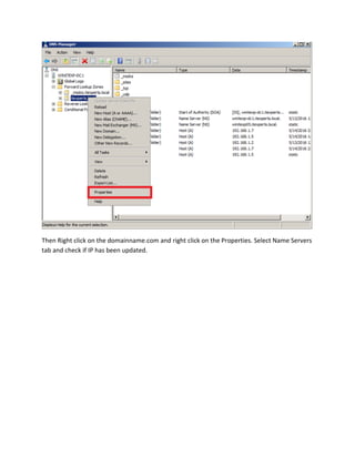 Step by step guide to switch ip address of 2 domain controllers | PDF | Computer Networking ...
