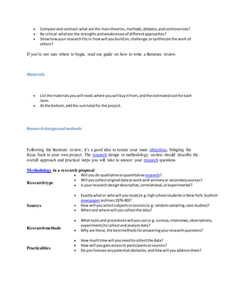 Step by step guide to write a good project proposal | DOCX