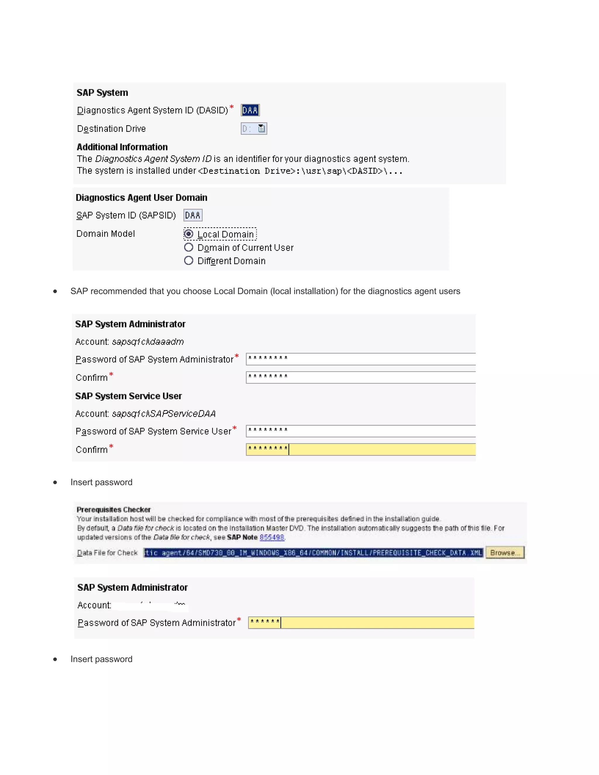 Step by step how to install diagnostic agent | DOCX