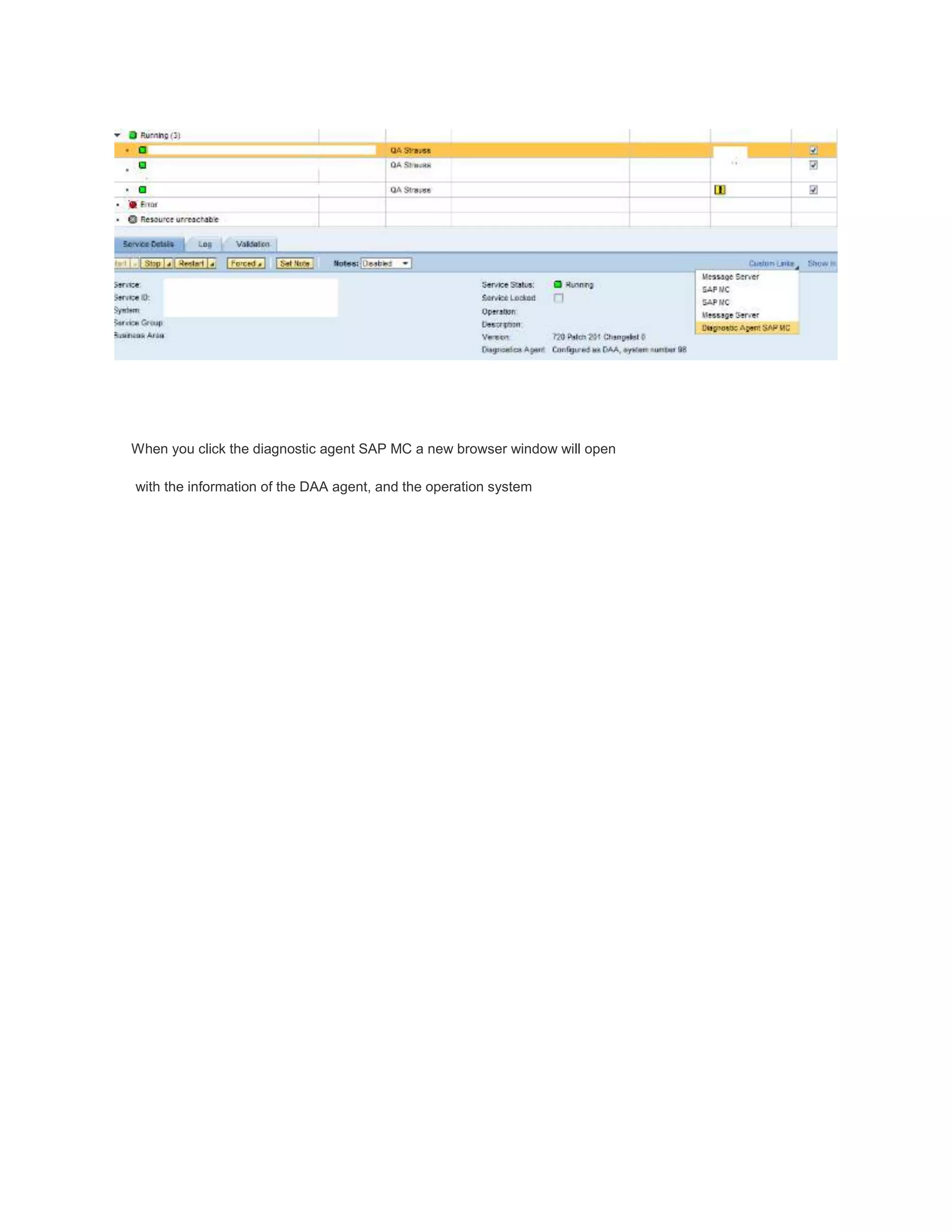 Step by step how to install diagnostic agent | DOCX