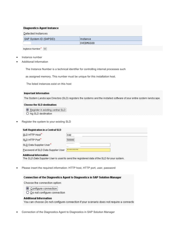 Step by step how to install diagnostic agent | DOCX