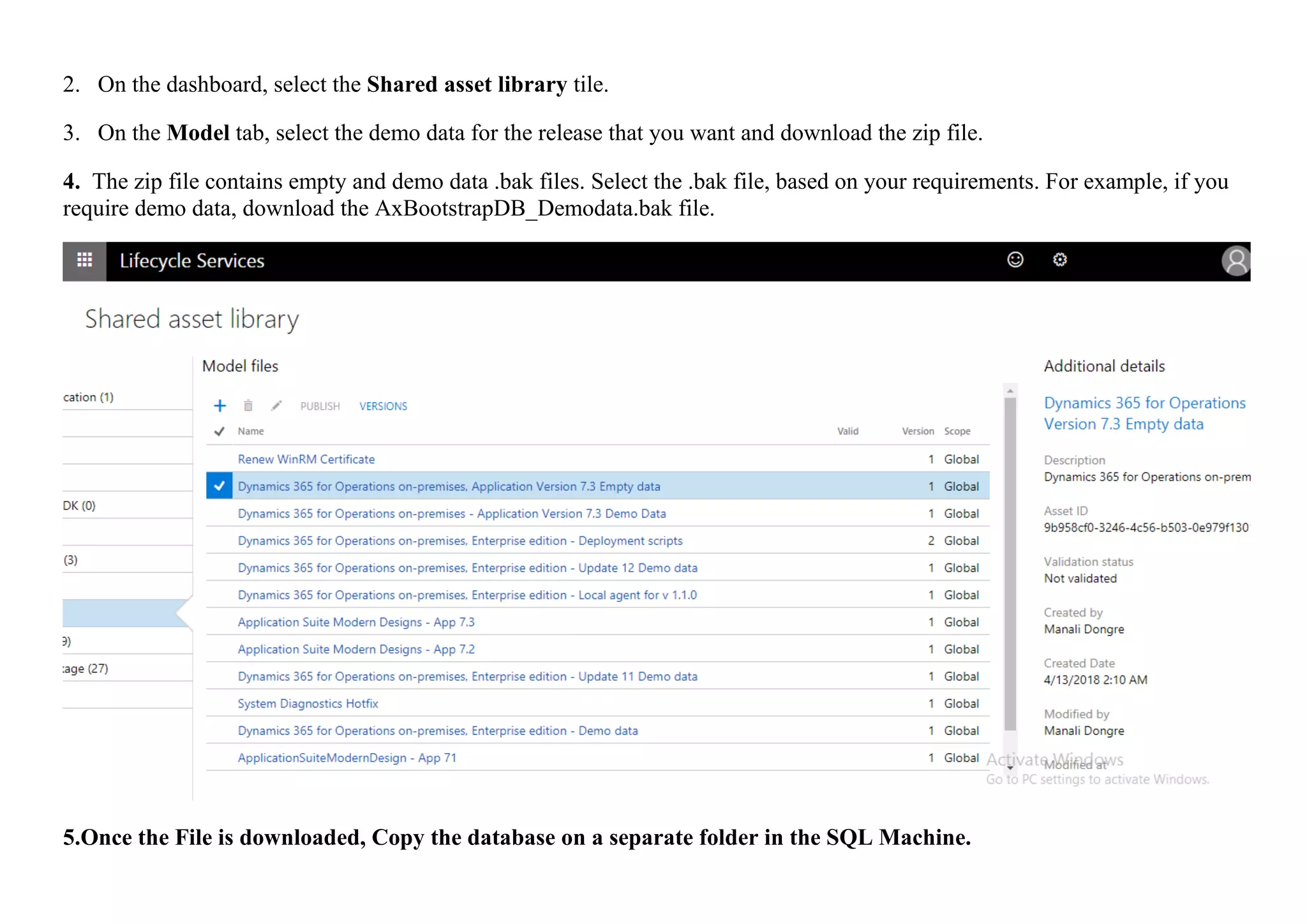 Step by step installation of microsoft dynamics 365 finance and ...