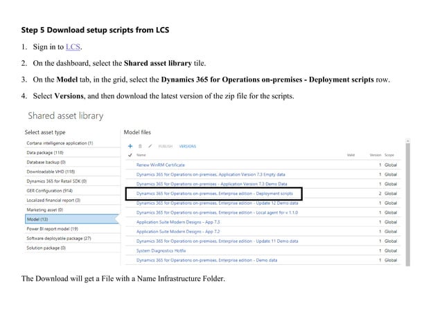 Step by step installation of microsoft dynamics 365 finance and ...