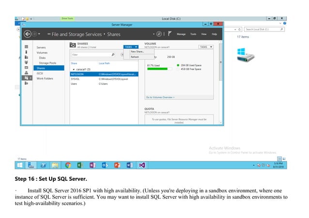 Step by step installation of microsoft dynamics 365 finance and ...
