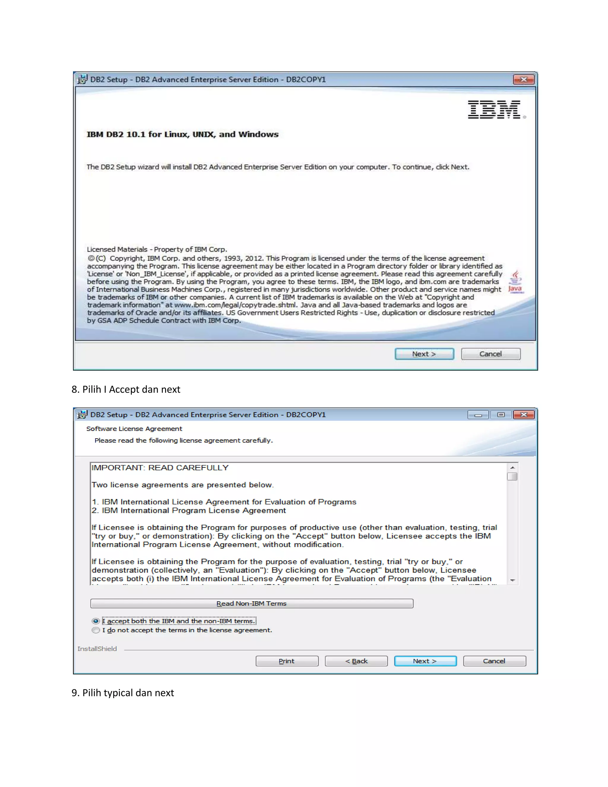 Tutorial install IBM DB2 di Windows | PDF