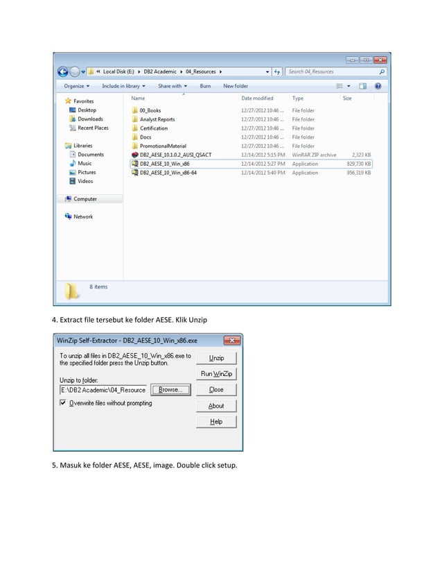 Tutorial install IBM DB2 di Windows | PDF