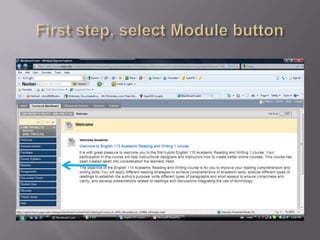 Step by step instructions to post assignments | PPSX