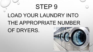 Step by step laundry (picture prompts) | PPTX
