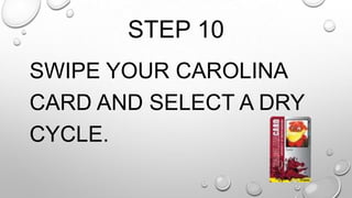 Step by step laundry (picture prompts) | PPTX