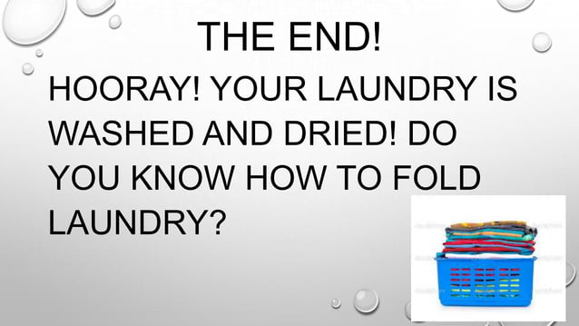 Step by step laundry (picture prompts) | PPTX