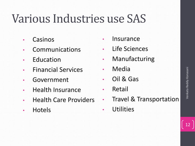 SAS basics Step by step learning | PPTX