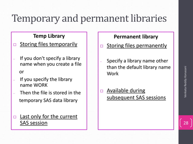 SAS basics Step by step learning | PPTX