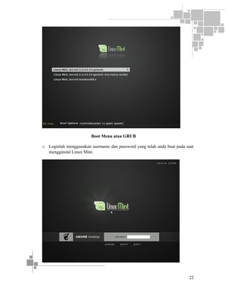 Step by step mengistall linux mint | PDF