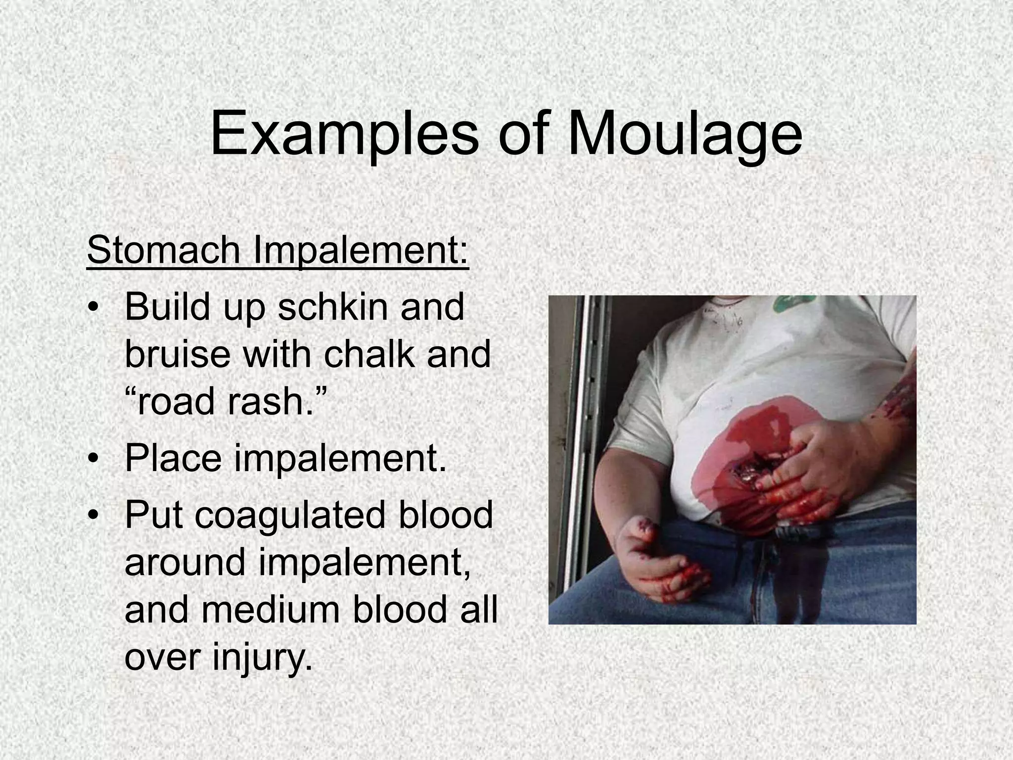 Step by step moulage | PPT