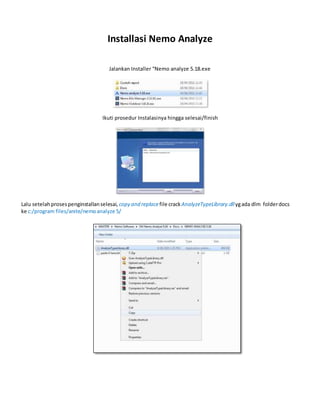 Step+by+step+nemo+analyze | DOCX