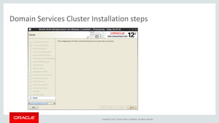 Step by Step instructions to install Cluster Domain deployment model | PPT