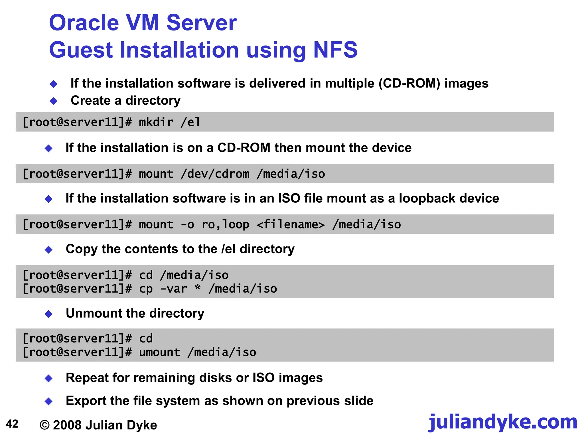 Step by Step Oracle Virtual Manager Installation.ppt | Operating Systems | Computer Software and ...