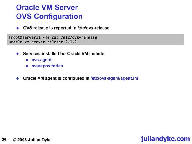 Step by Step Oracle Virtual Manager Installation.ppt | Operating Systems | Computer Software and ...
