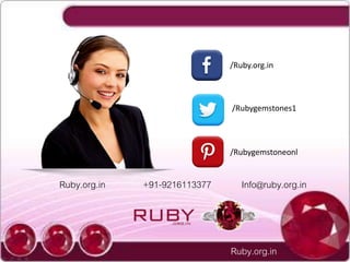 Step by step procedure to polish ruby gemstones | PPT