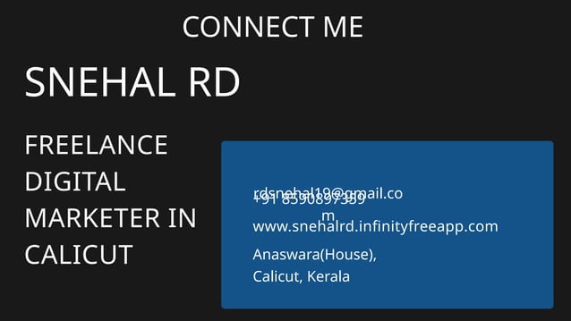 Presentation by Snehal RD- Freelance Digital marketer.pptx