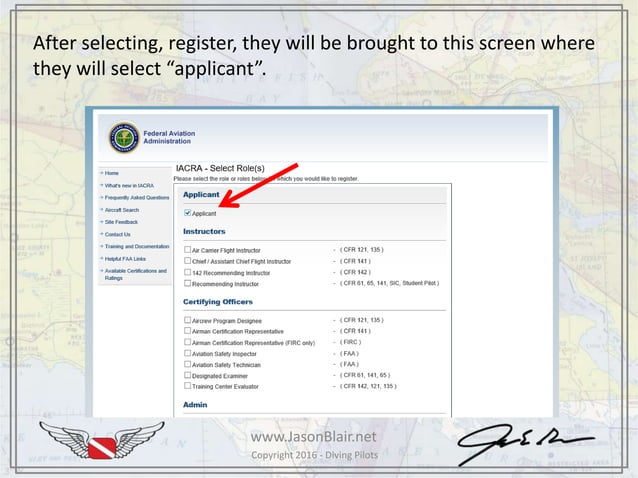 Step by step process for issuance of student pilot certificates using ...