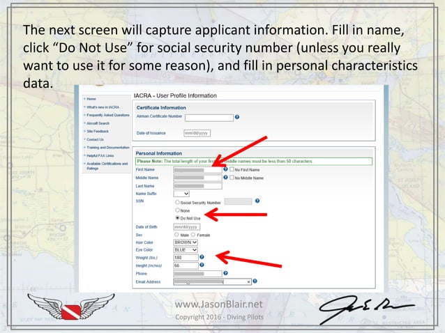 Step by step process for issuance of student pilot certificates using ...