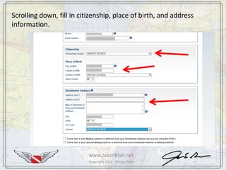 Step by step process for issuance of student pilot certificates using ...