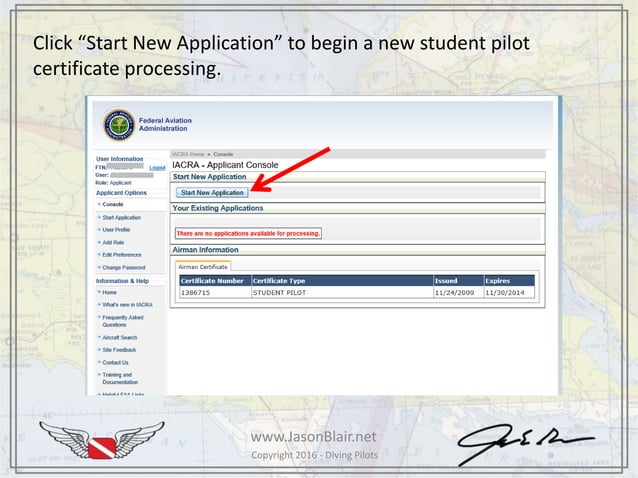 Step By Step Process For Issuance Of student pilot certificates Using Step By Step Process For Issuance Of student pilot certificates Using