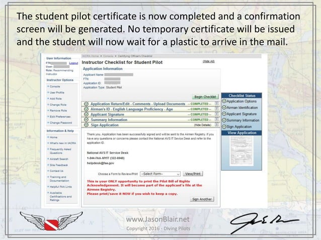 Step By Step Process For Issuance Of student pilot certificates Using Step By Step Process For Issuance Of student pilot certificates Using
