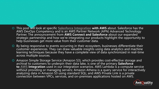 Step by Step Salesforce Integration with AWS.pptx