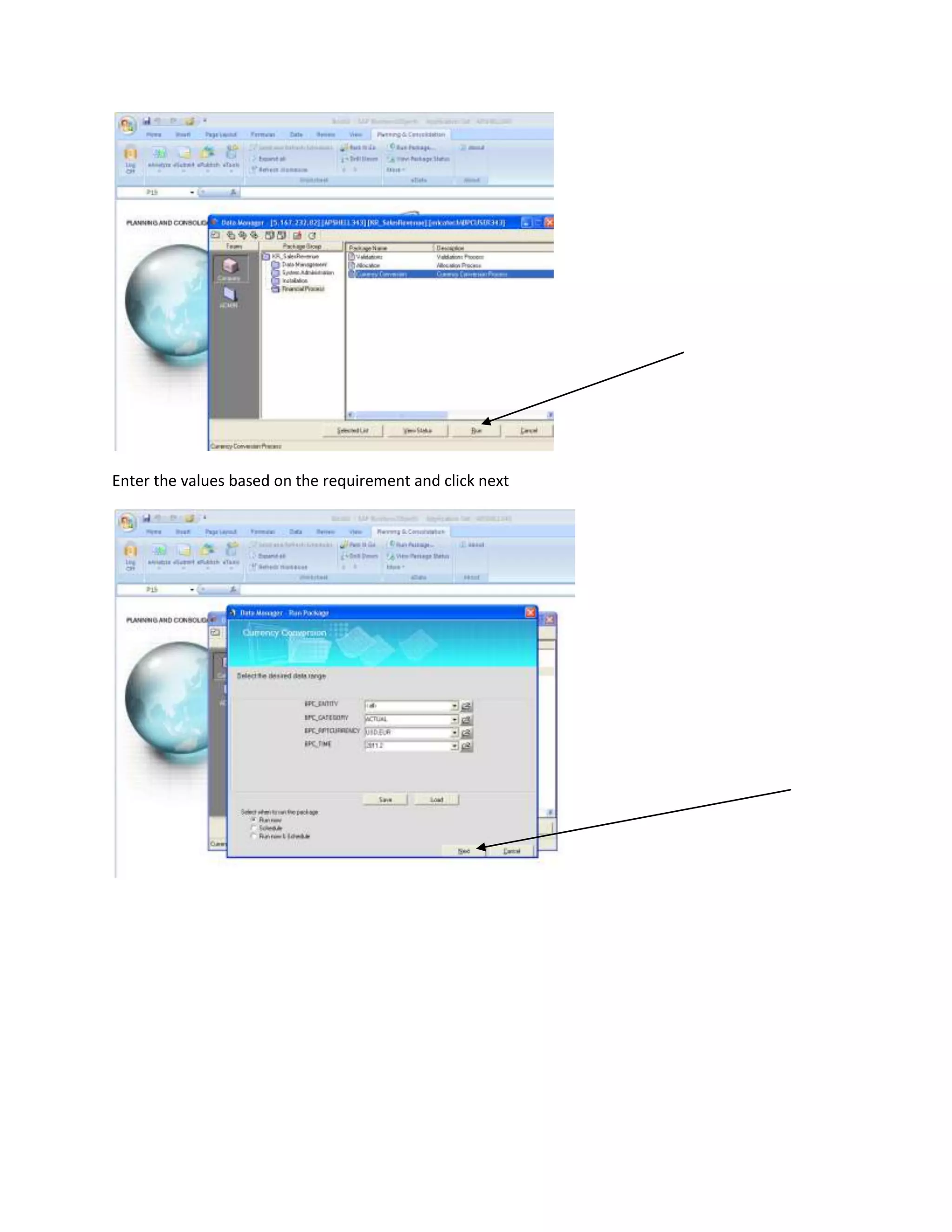 Currency Conversion - SAP BPC | DOCX