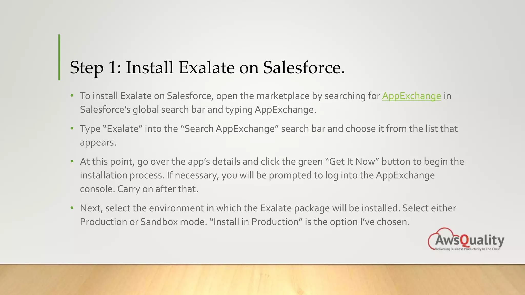 Step by Step ServiceNow Integration with Salesforce.pptx