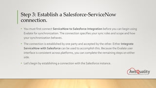 Step by Step ServiceNow Integration with Salesforce.pptx
