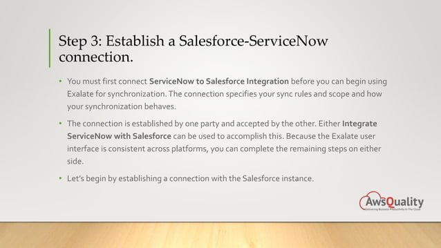 Step by Step ServiceNow Integration with Salesforce.pptx