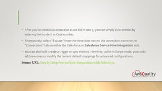 Step by Step ServiceNow Integration with Salesforce.pptx