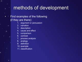 Step by step stylistic analysis | PPT