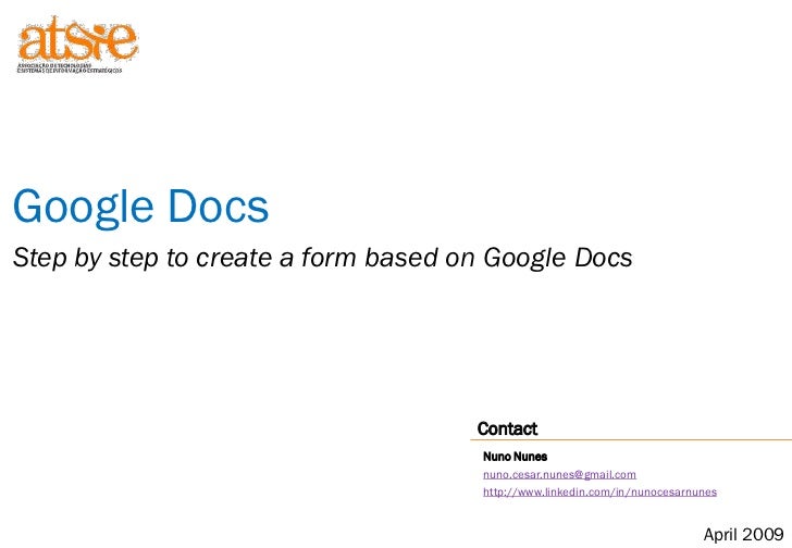 Step By Step To Create A Form Based On Google Docs step-by-step-to-create-a-form-based-on-google-docs