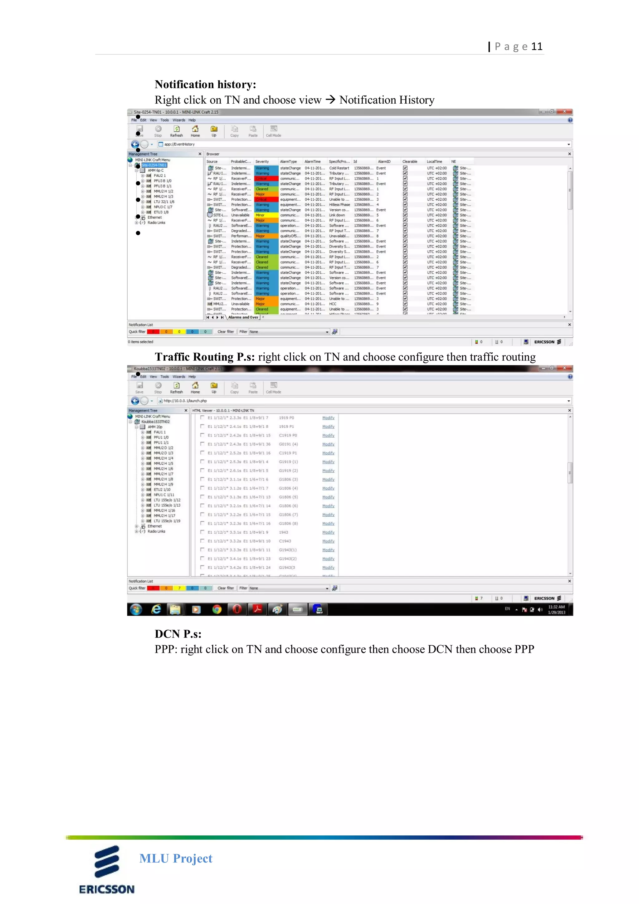 Step by step to install tn6 p | PDF