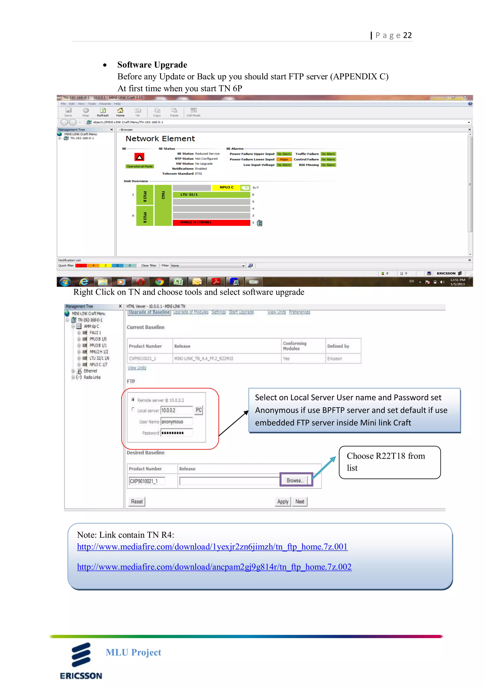 Step by step to install tn6 p | PDF
