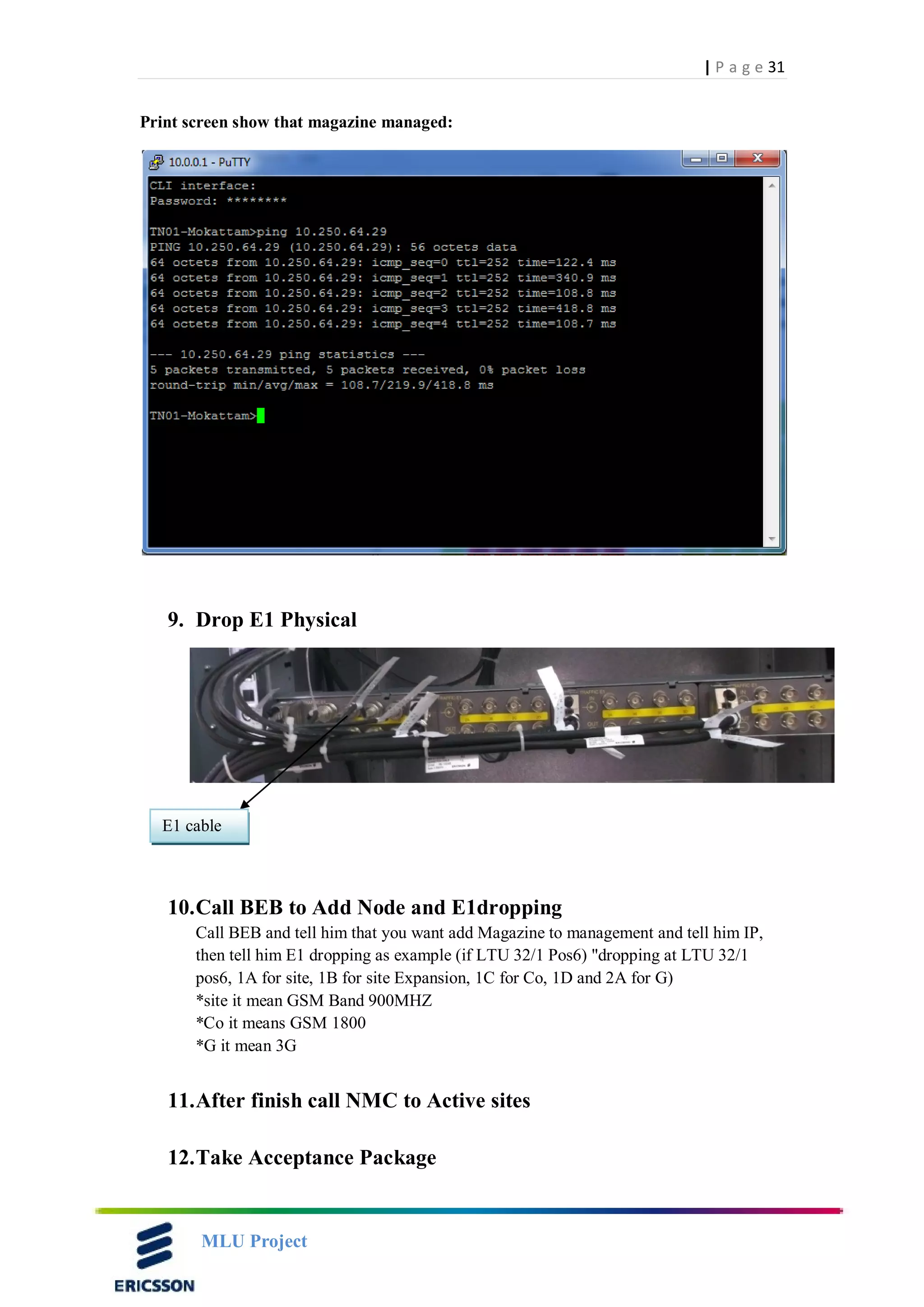 Step by step to install tn6 p | PDF