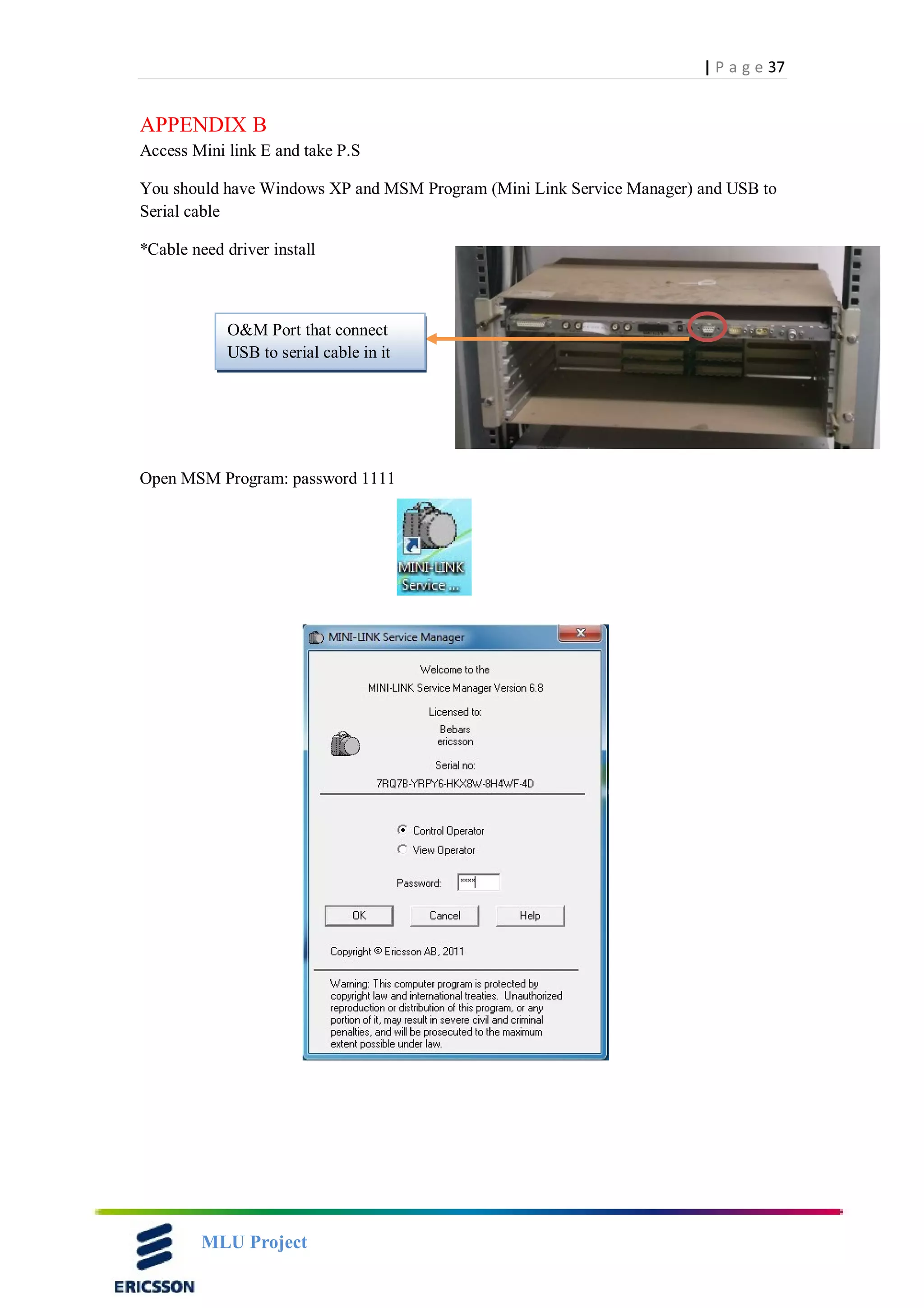 Step by step to install tn6 p | PDF