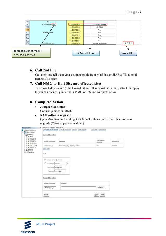 Step by step to install tn6 p | PDF