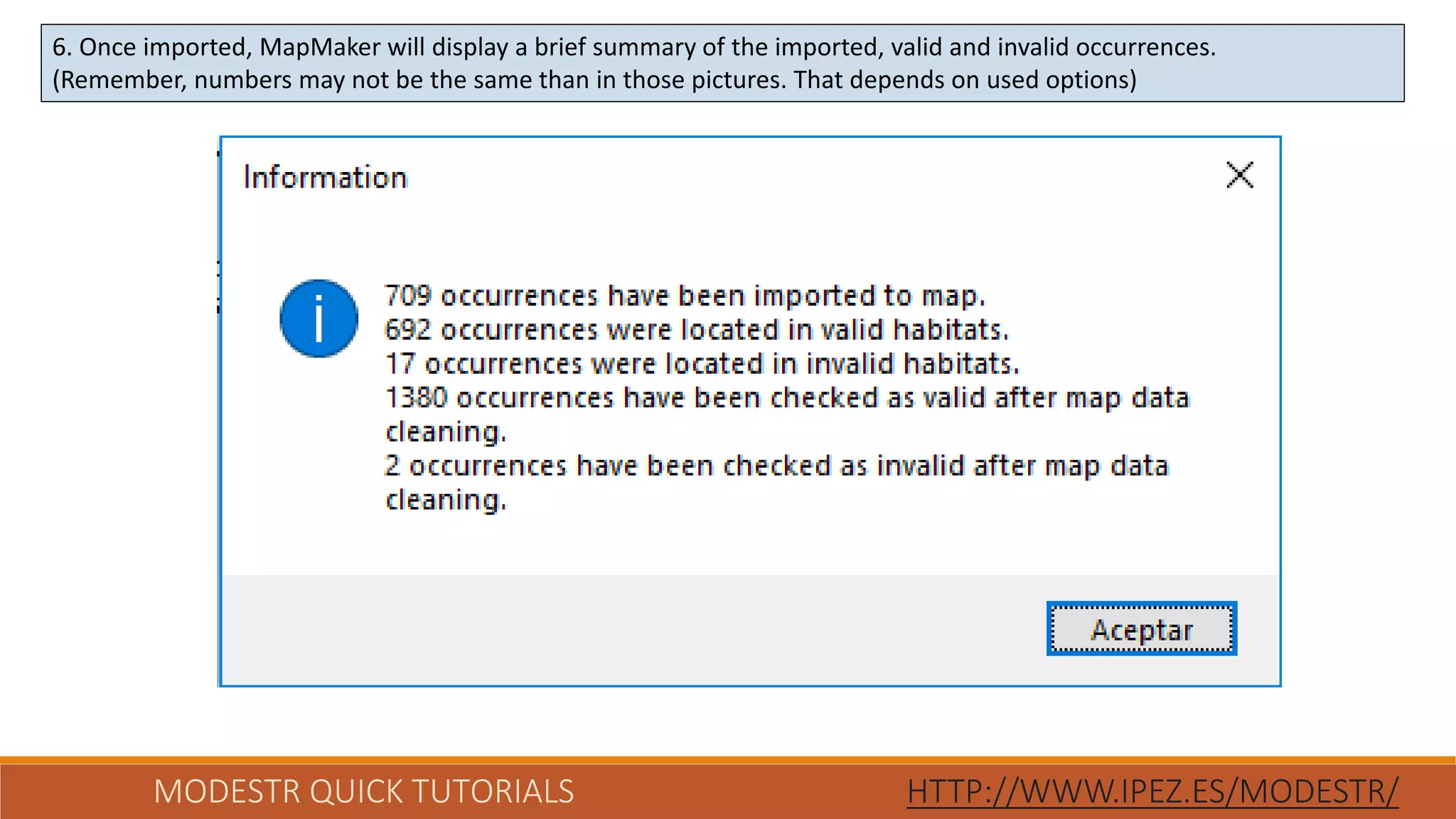15. Locating species occupied river basins with ModestR (Version ...