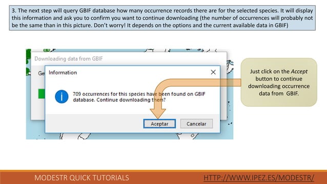 15. Locating species occupied river basins with ModestR (Version ...