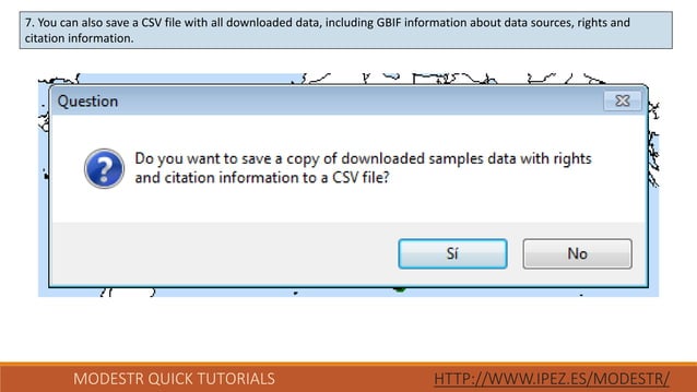 15. Locating species occupied river basins with ModestR (Version ...