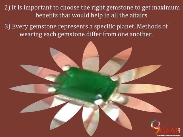Step By Step Wearing Method Of Emerald Gemstone | PPTX