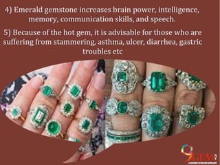 Step By Step Wearing Method Of Emerald Gemstone | PPTX