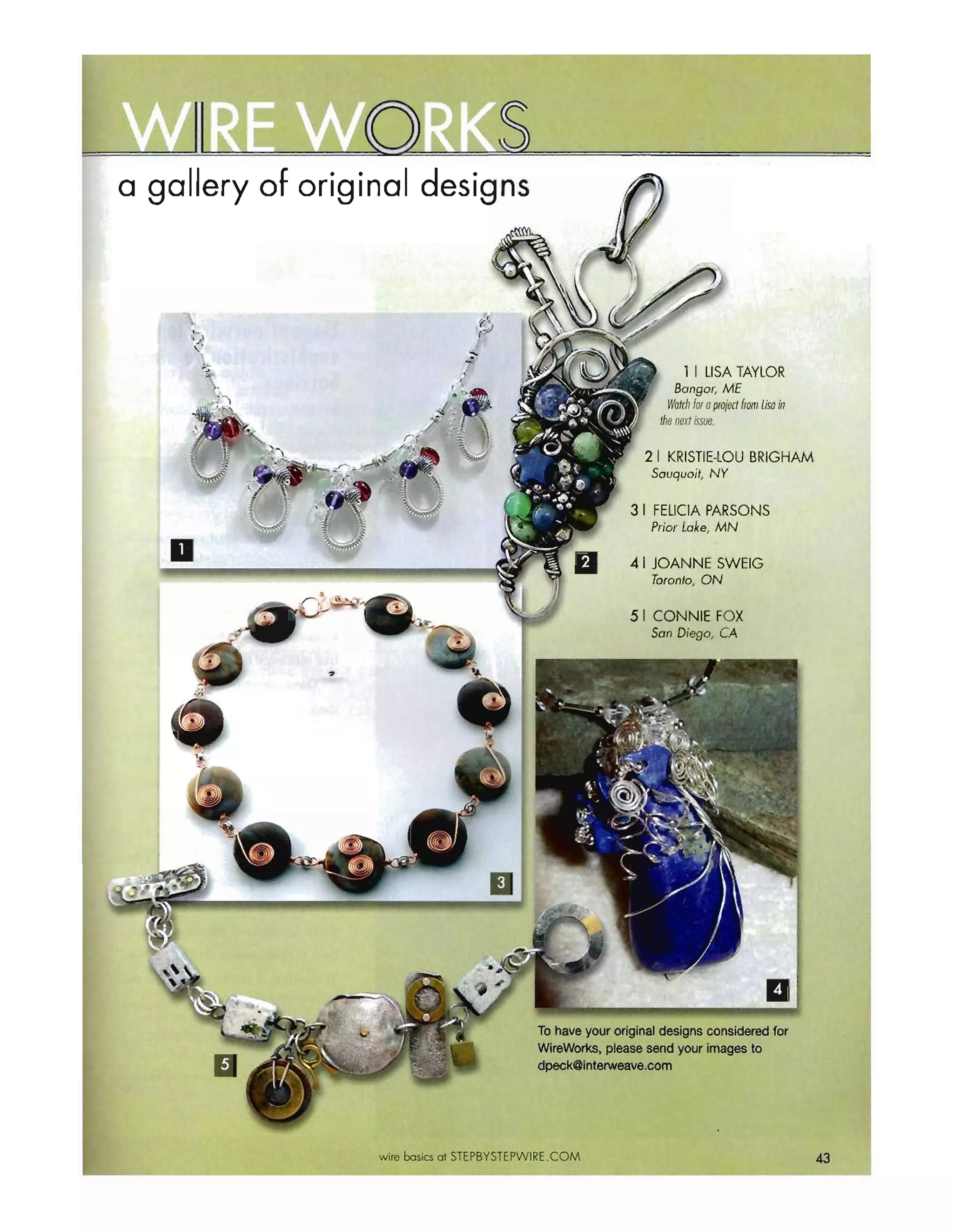 Step by step_wire_jewelry_vol.3_no.2_2007 | PDF